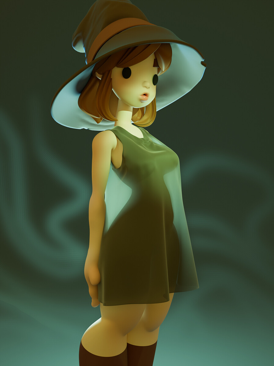 ArtStation - Falling leaves