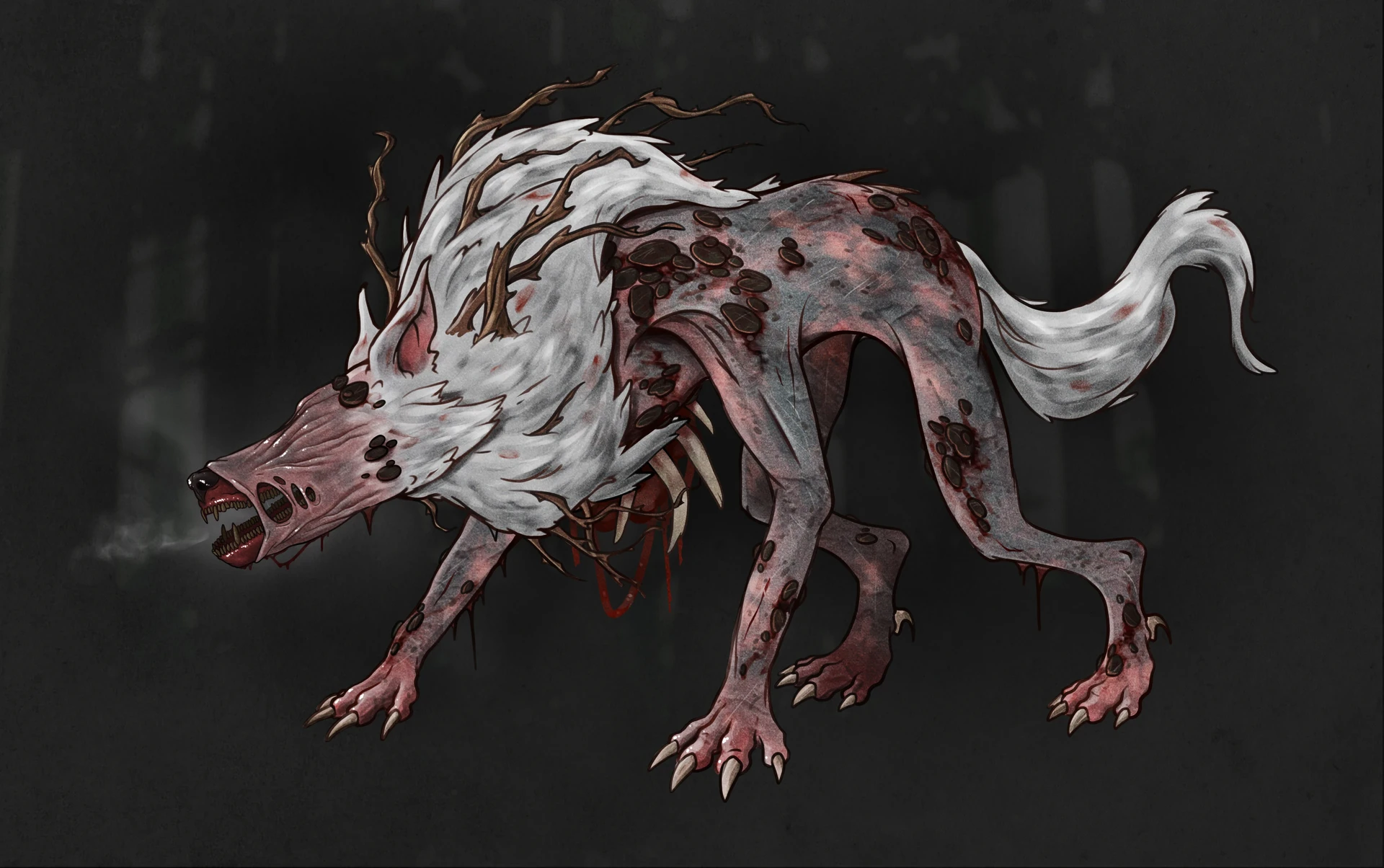 ArtStation - "The Purpose of Winter" - creature concept