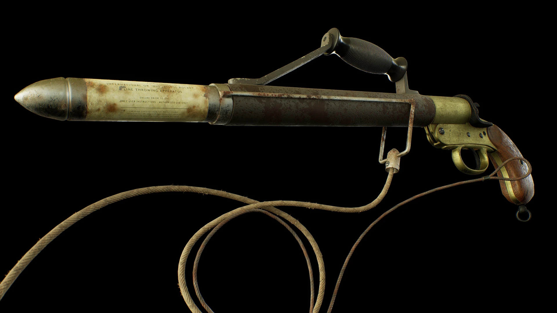 ArtStation - Line Throwing Pistol