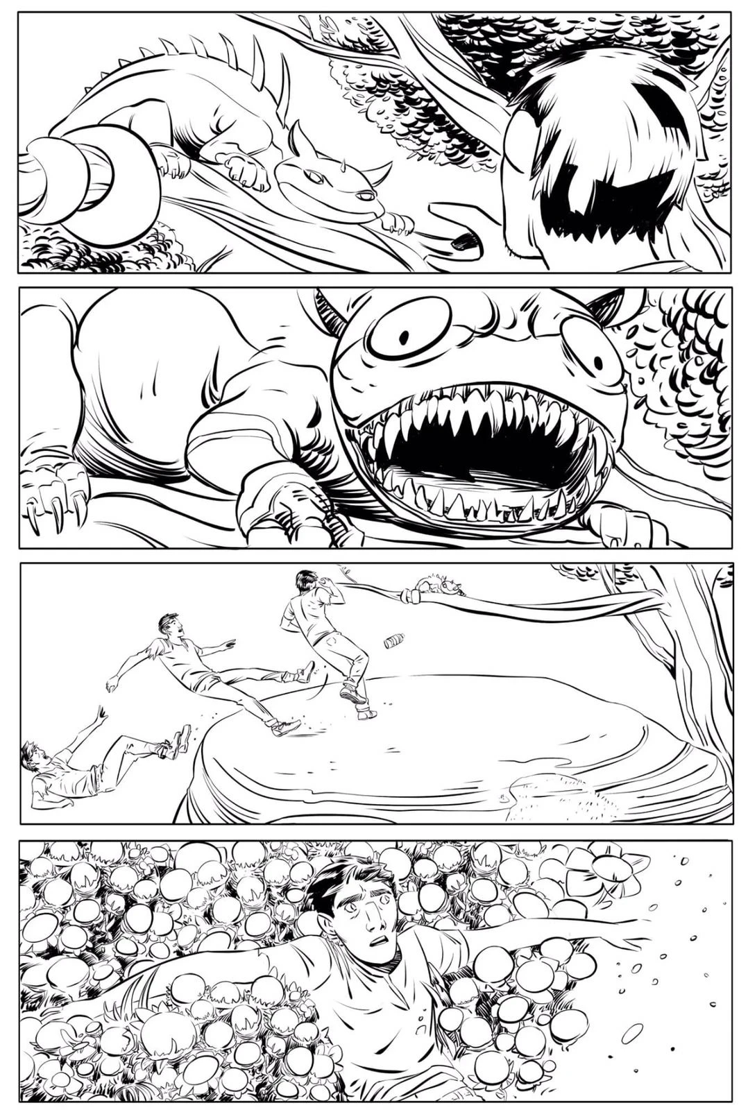 ArtStation - Comic Panel Work/Commission / Portfolio
