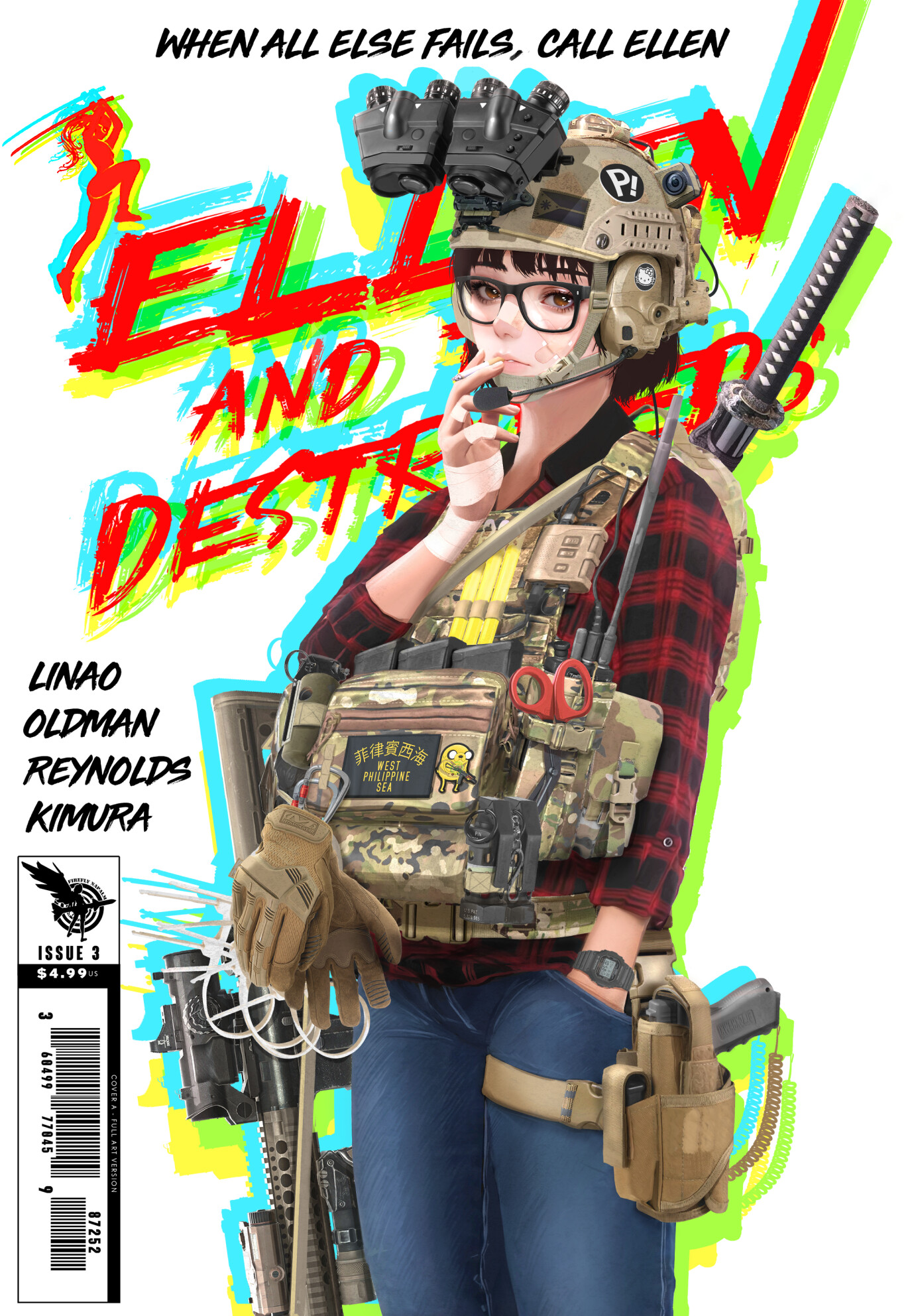 ArtStation - Ellen and the Destroyers - Issue 3