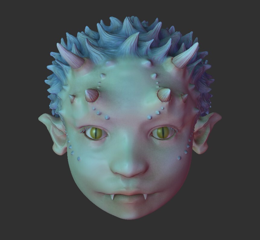ArtStation - Demon kid