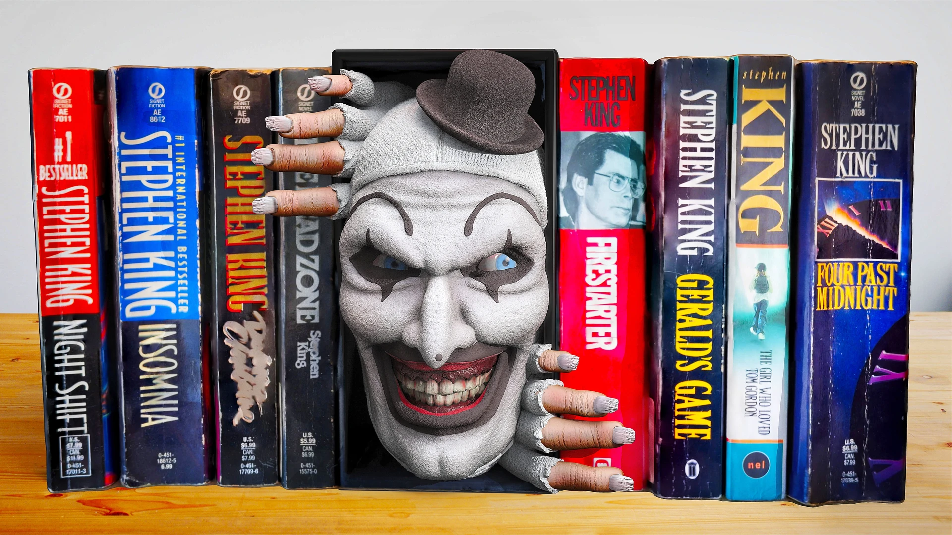 ArtStation - Art the Clown Book Nook