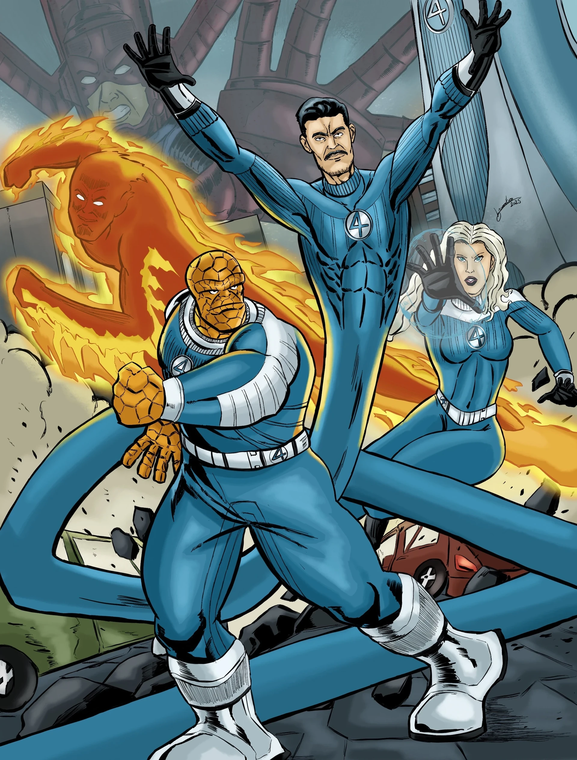 ArtStation - Fantastic Four fanart