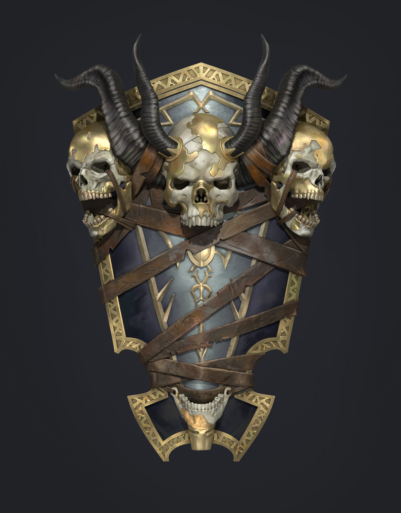 ArtStation - FAN ART / Diablo IV - Shield
