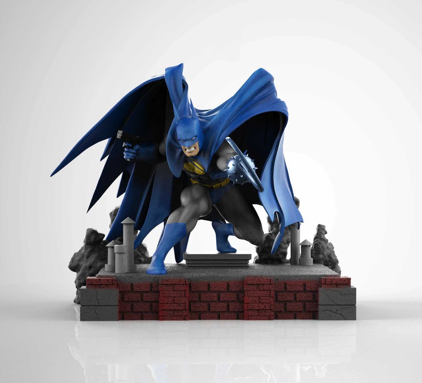 ArtStation - Mcfarlane DETECTIVE COMICS #578 concept statue