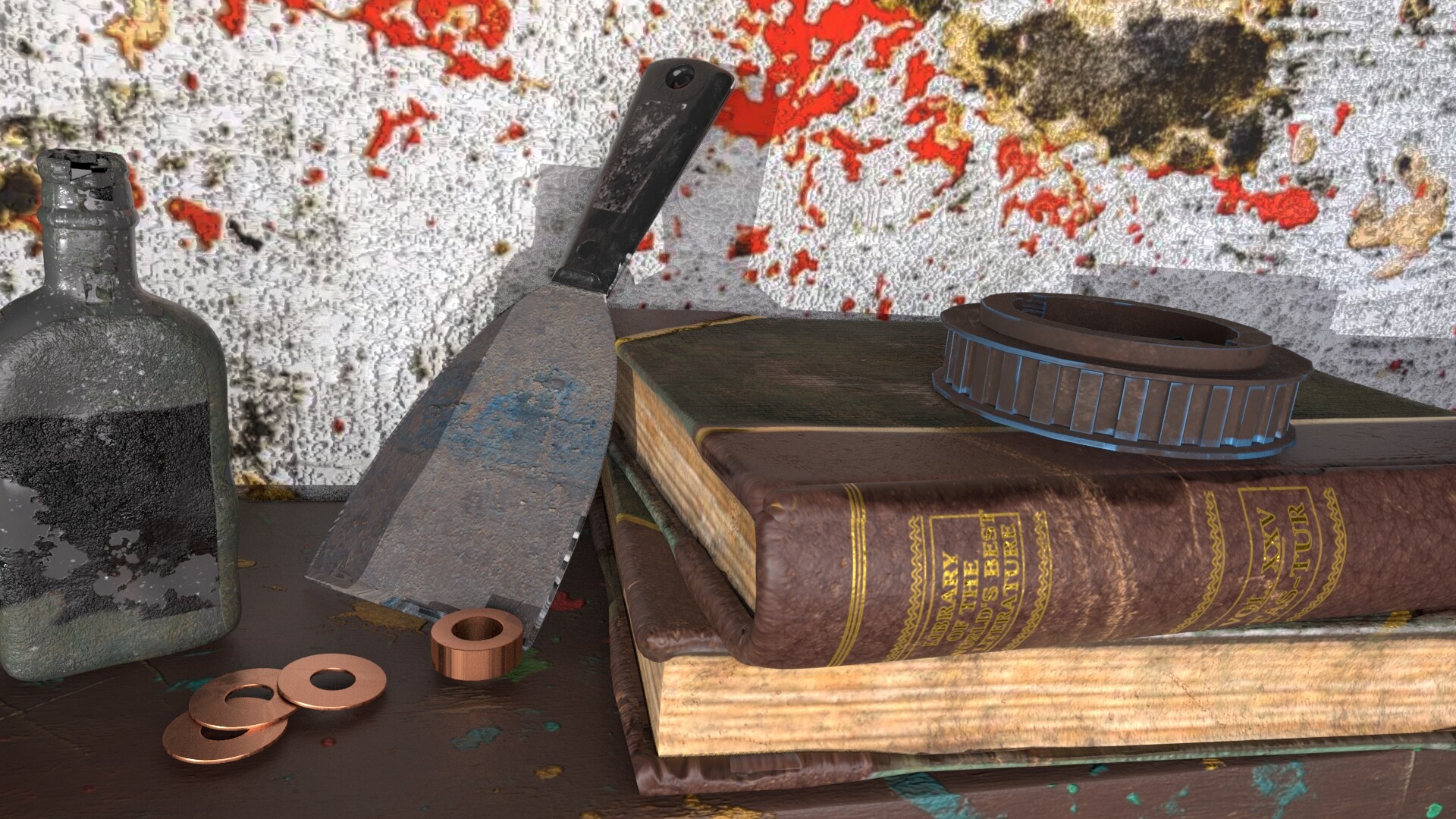 ArtStation - Scrapper scene