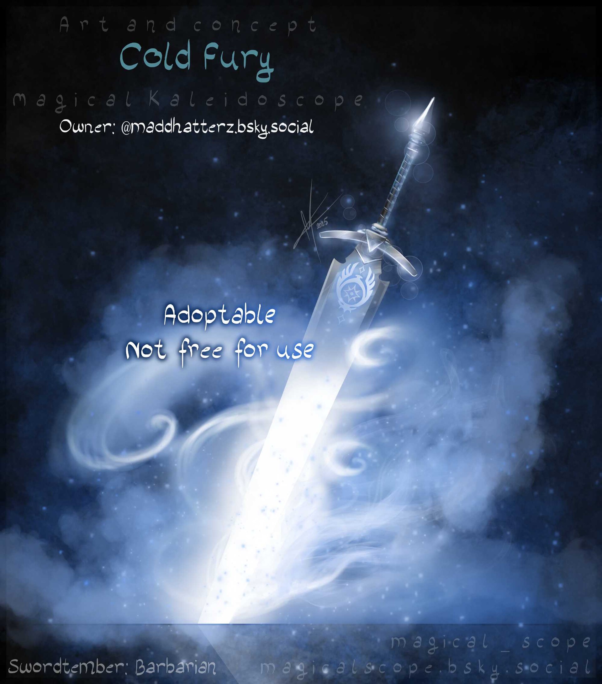 ArtStation - Cold Fury Swordtember 2025