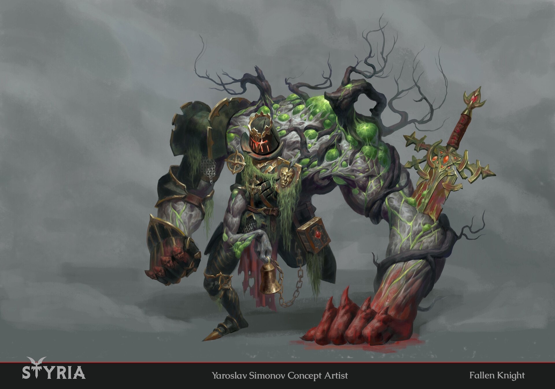 ArtStation - Fallen Knight