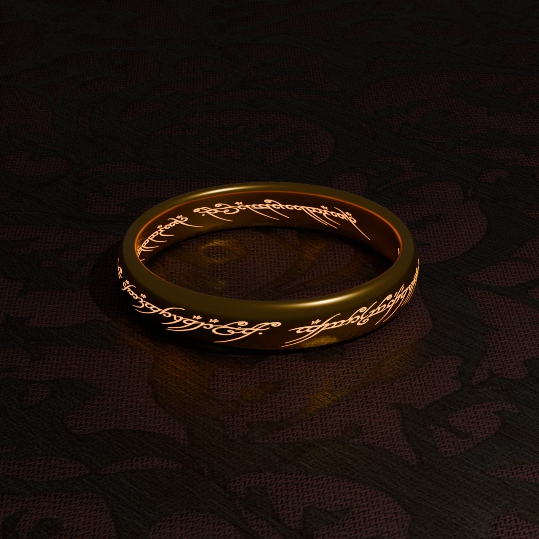 ArtStation - LOTR Unique Ring