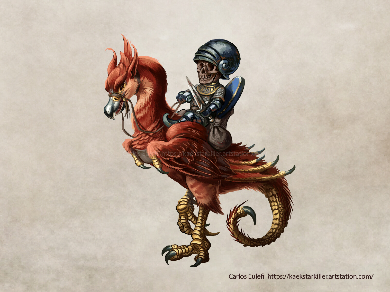 Carlos Eulefi - Smaugust 2025 16 dragons