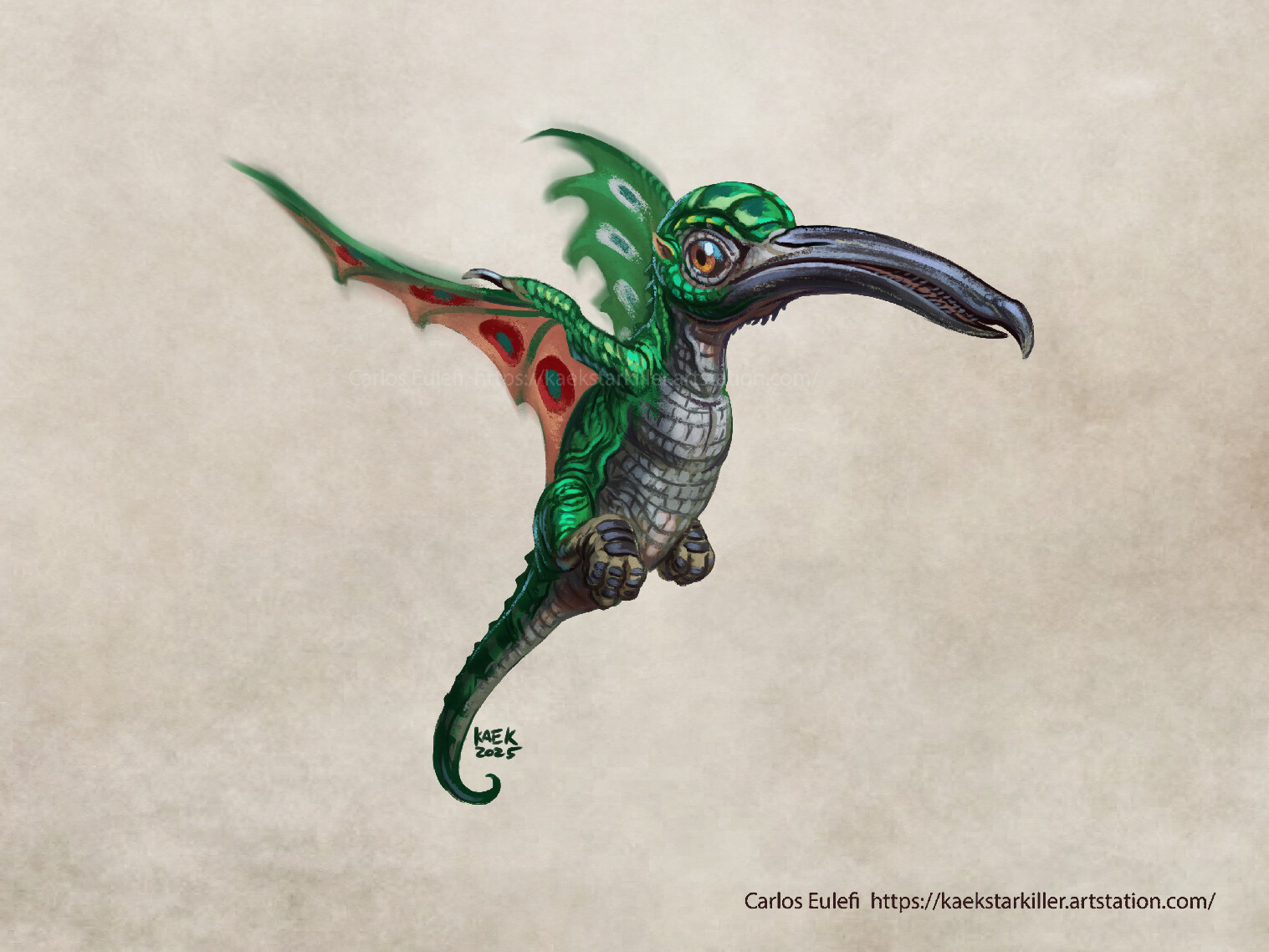 Carlos Eulefi - Smaugust 2025 16 dragons