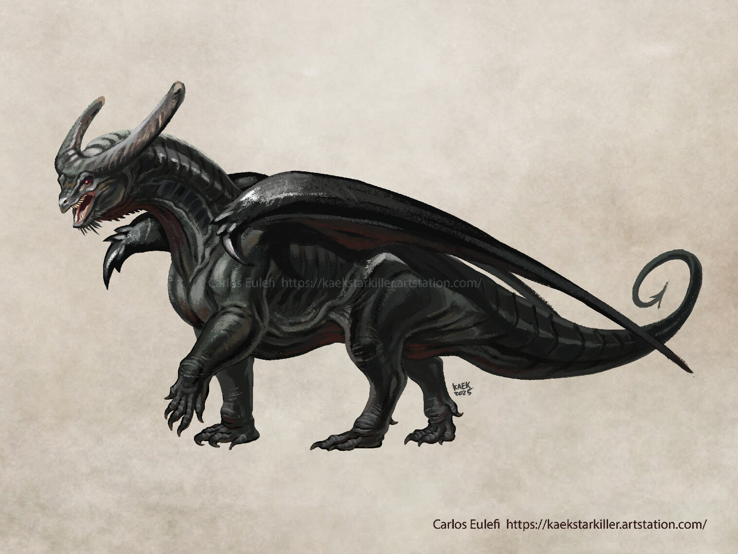 Carlos Eulefi - Smaugust 2025 16 dragons