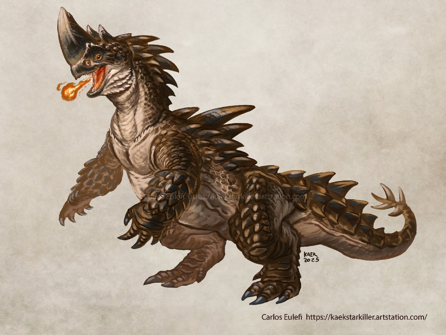 Carlos Eulefi - Smaugust 2025 16 dragons
