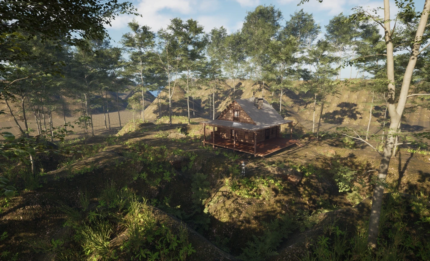 ArtStation - House in the Forest | Mini-level | Environment | Level design