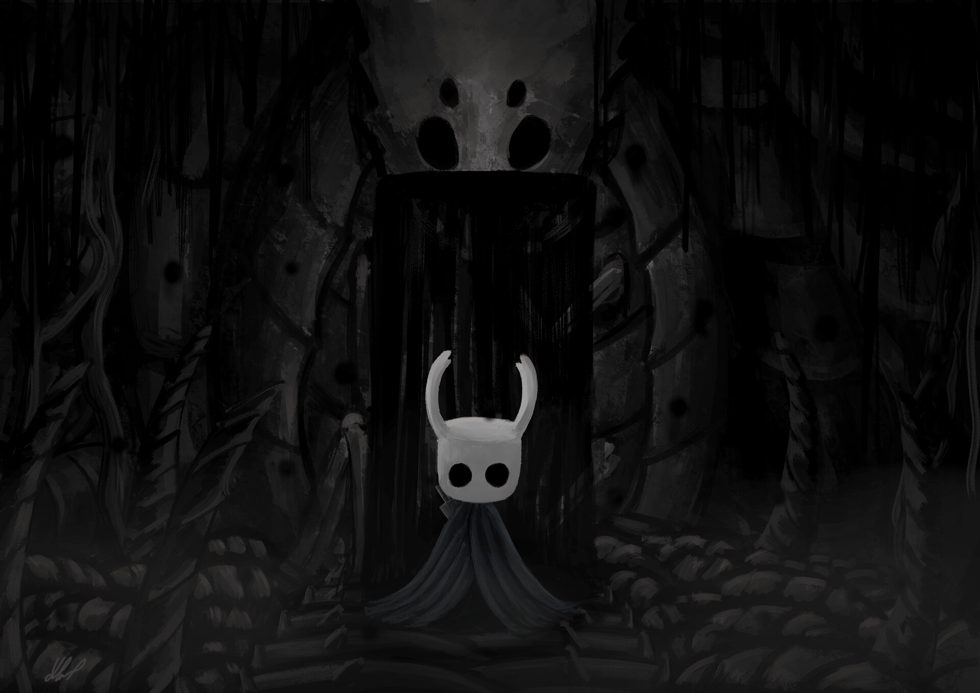 ArtStation - The Abyss creature