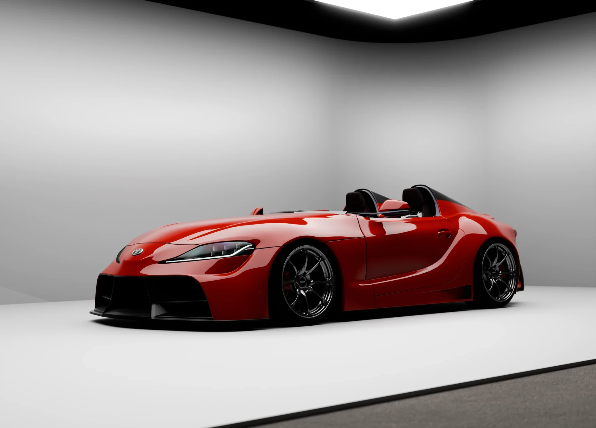 ArtStation - Toyota GR Supra Speedster Concept