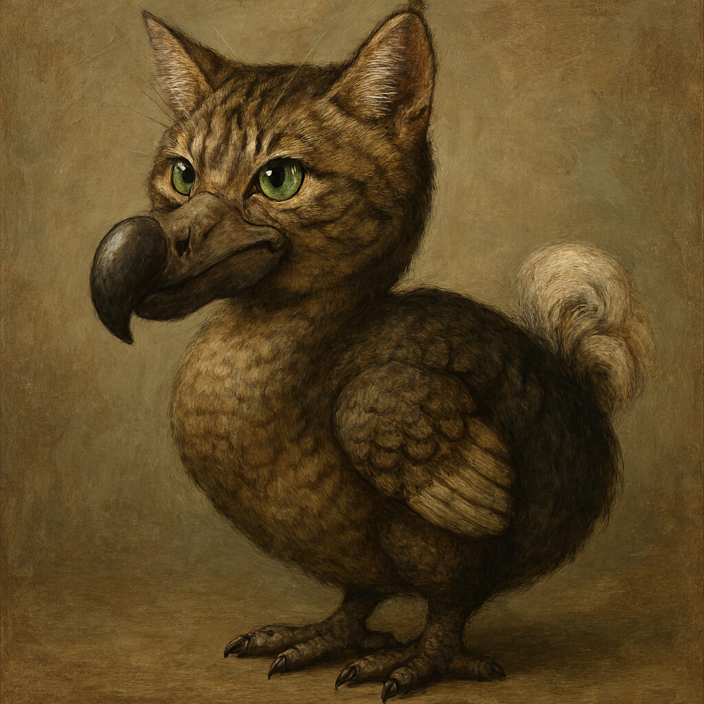 ArtStation - CAT/DODO BIRD MASHUP