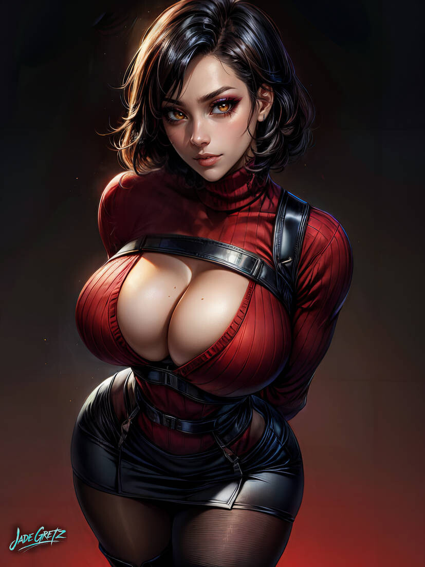 ArtStation - Ada Wong: Room of Shadows by Jade Gretz