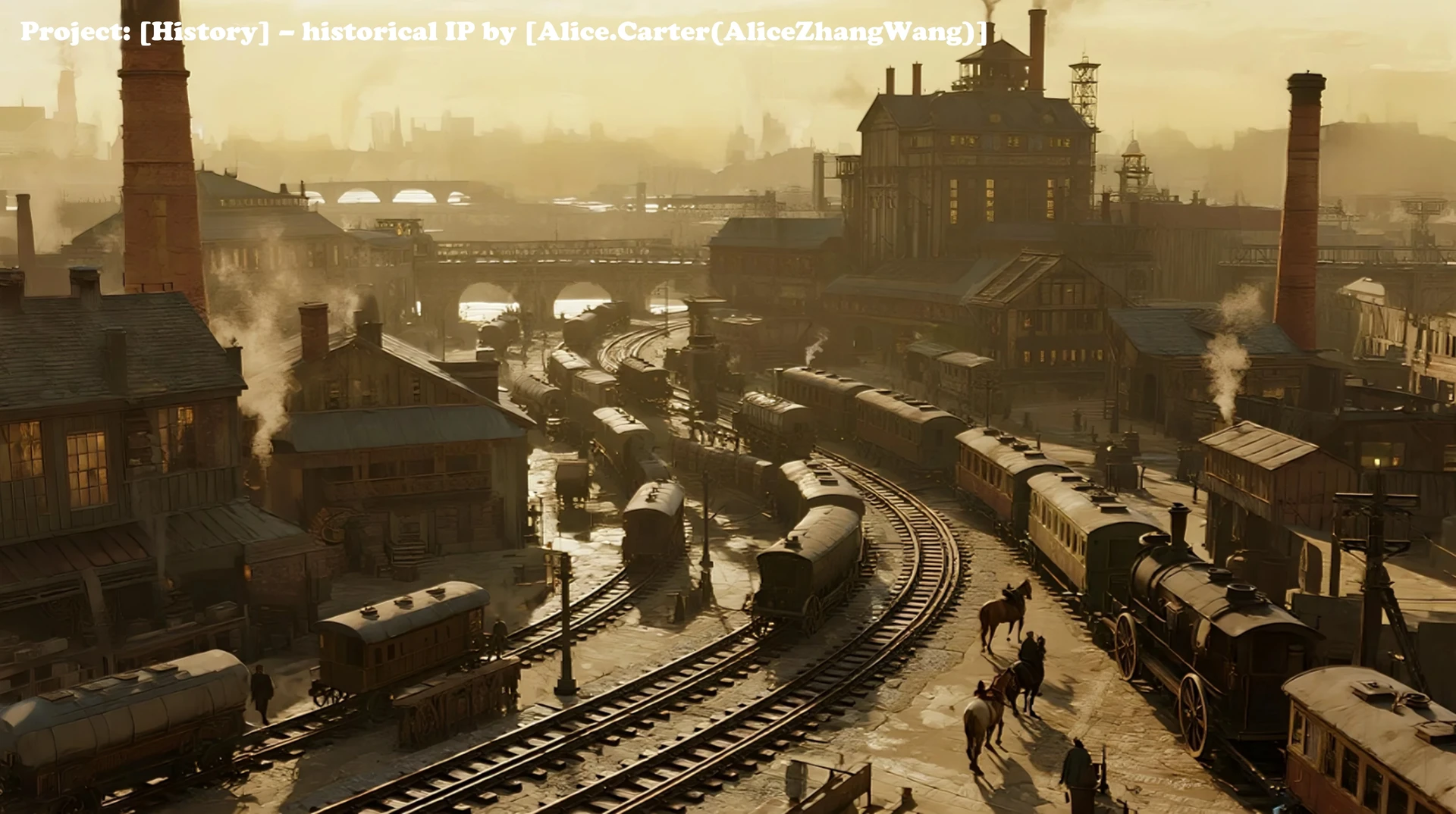 ArtStation - Project:[History-The Late 19th Century Industrial Revolution]