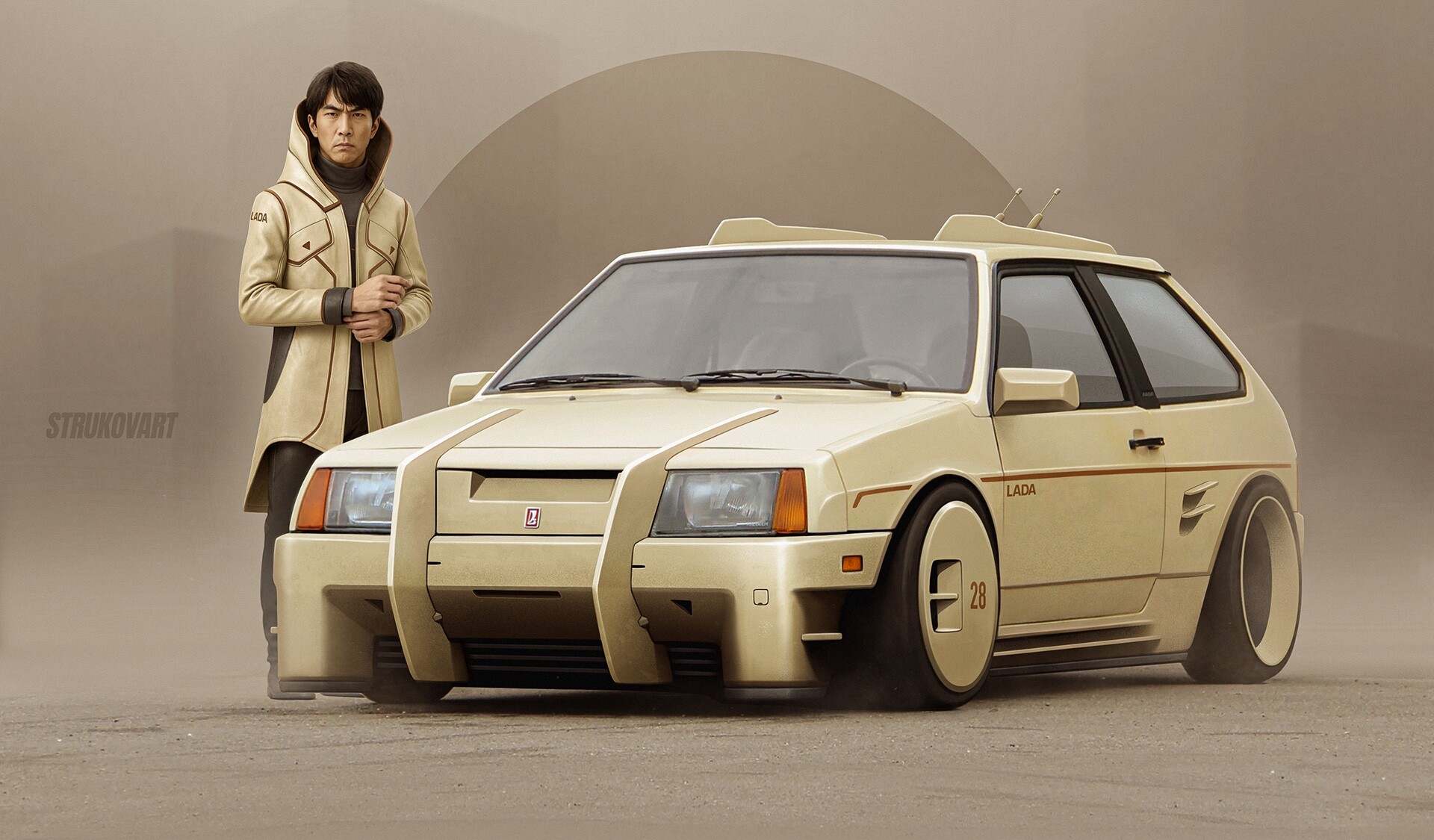 ArtStation - Lada 2108