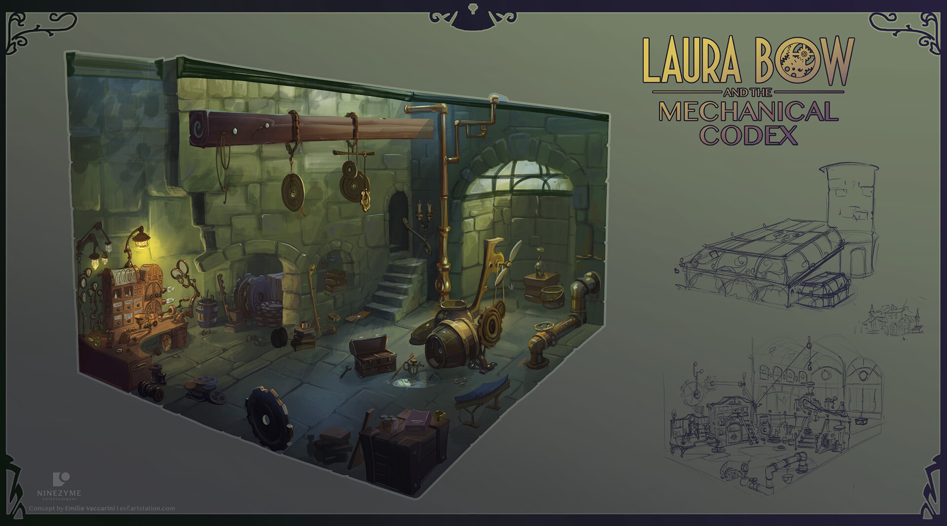 ArtStation - Inventor's workshop