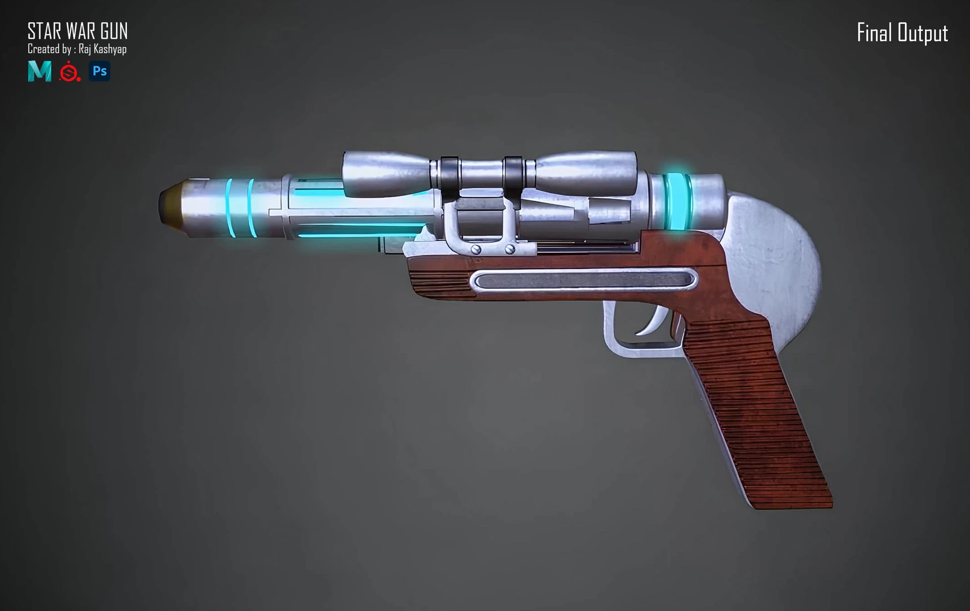 ArtStation - Star War Gun | 3D Work | Raj Kashyap
