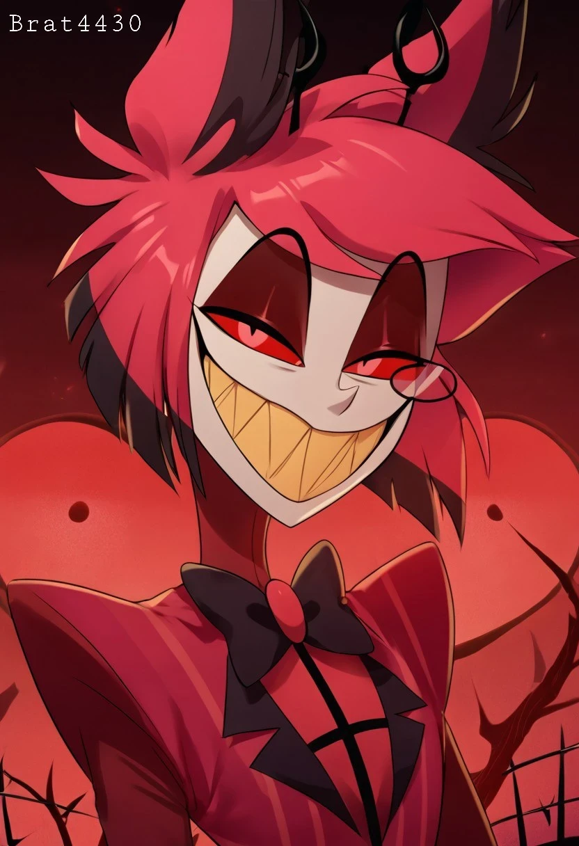 ArtStation - Alastor the radio demon / Hazbin hotel / Helluva boss ...