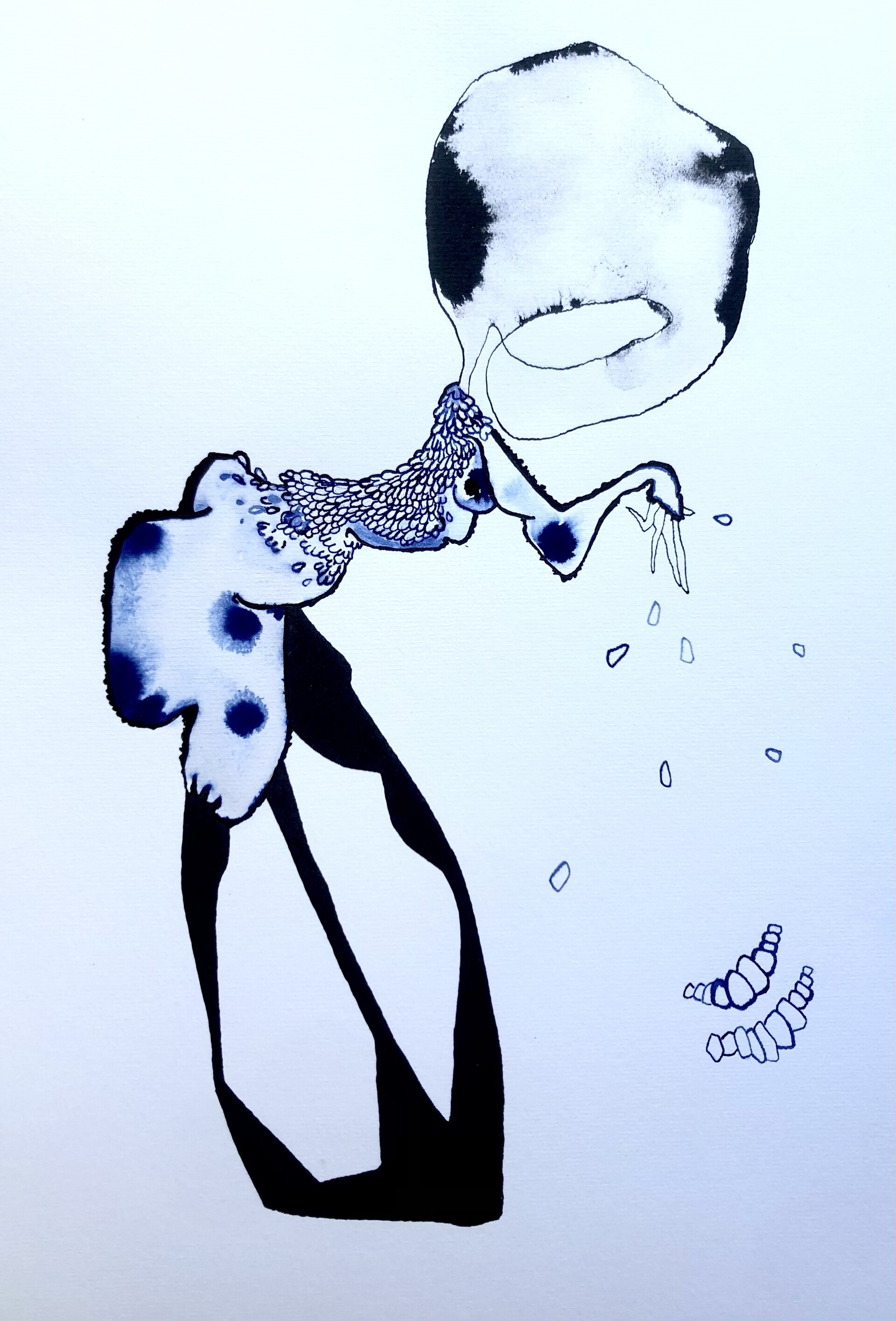 ArtStation - Teeth Nightmare - tirage unique (30 euros)