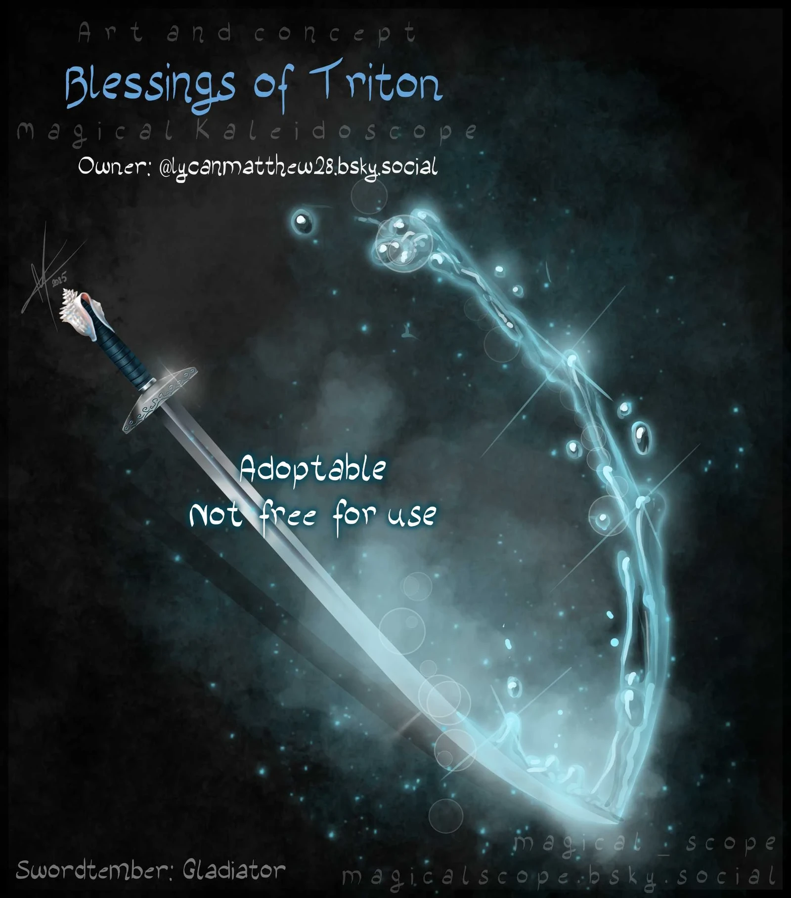 Magical Kaleidoscope - Blessings of Triton Swordtember 2025