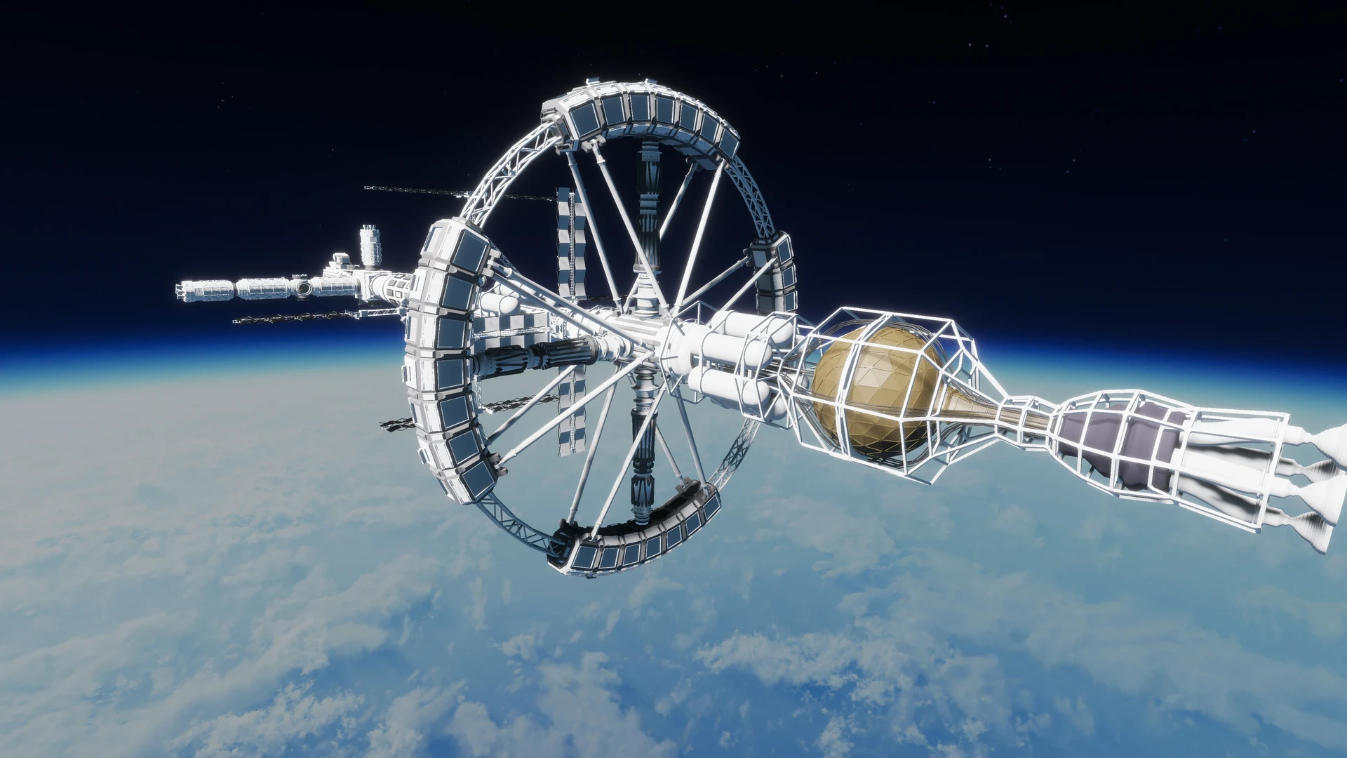 ArtStation - Space Station - Unibot