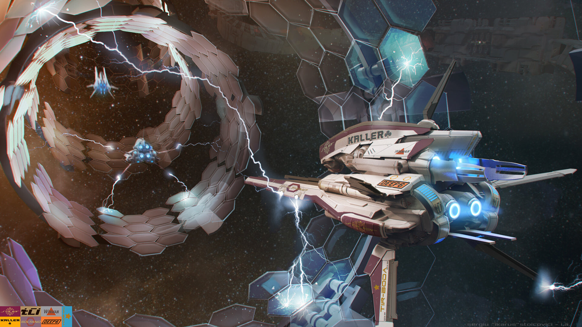 ArtStation - Modular Space Vehicle: Acceleration Tunnel