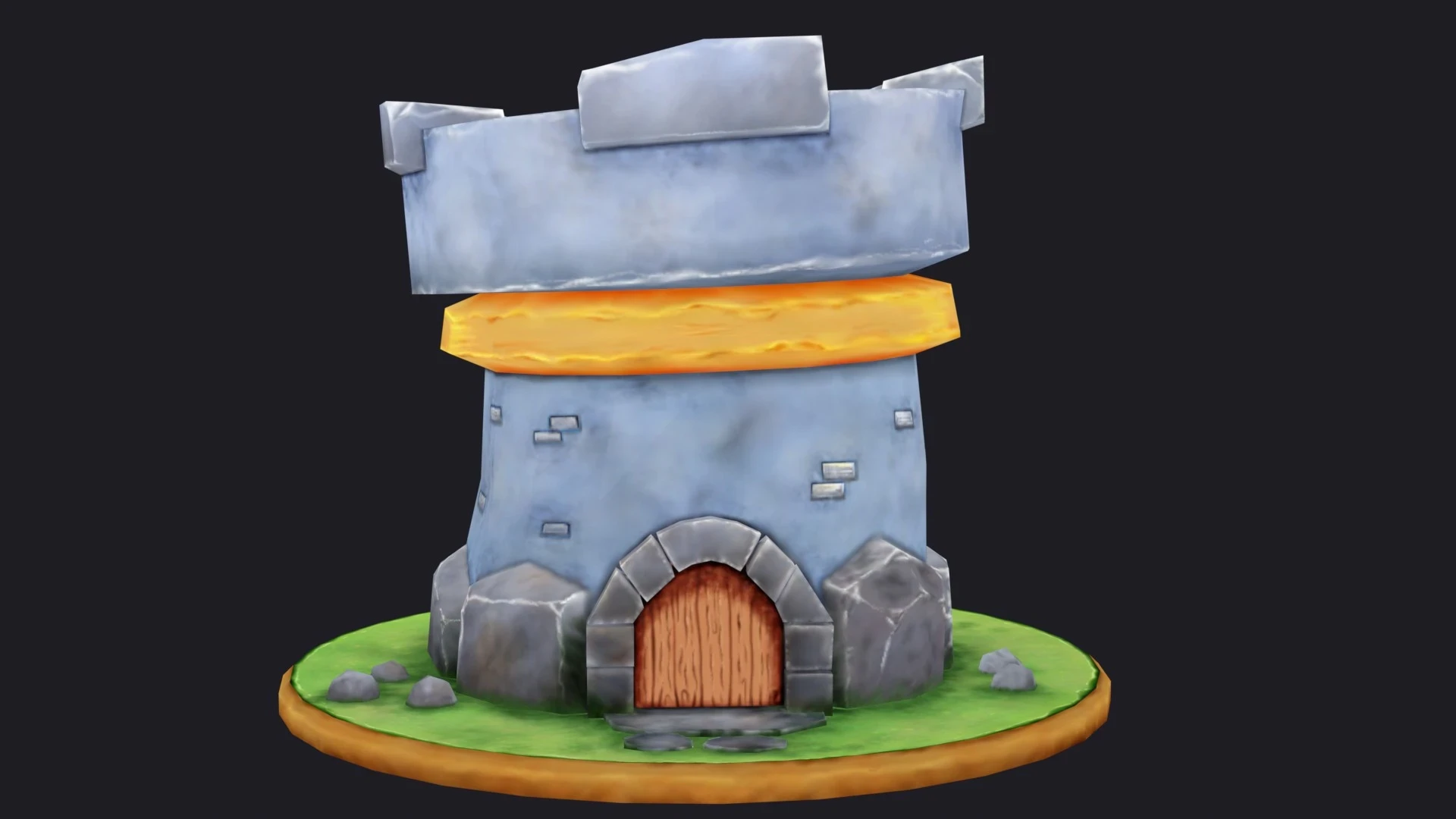 ArtStation - Turret 3d model