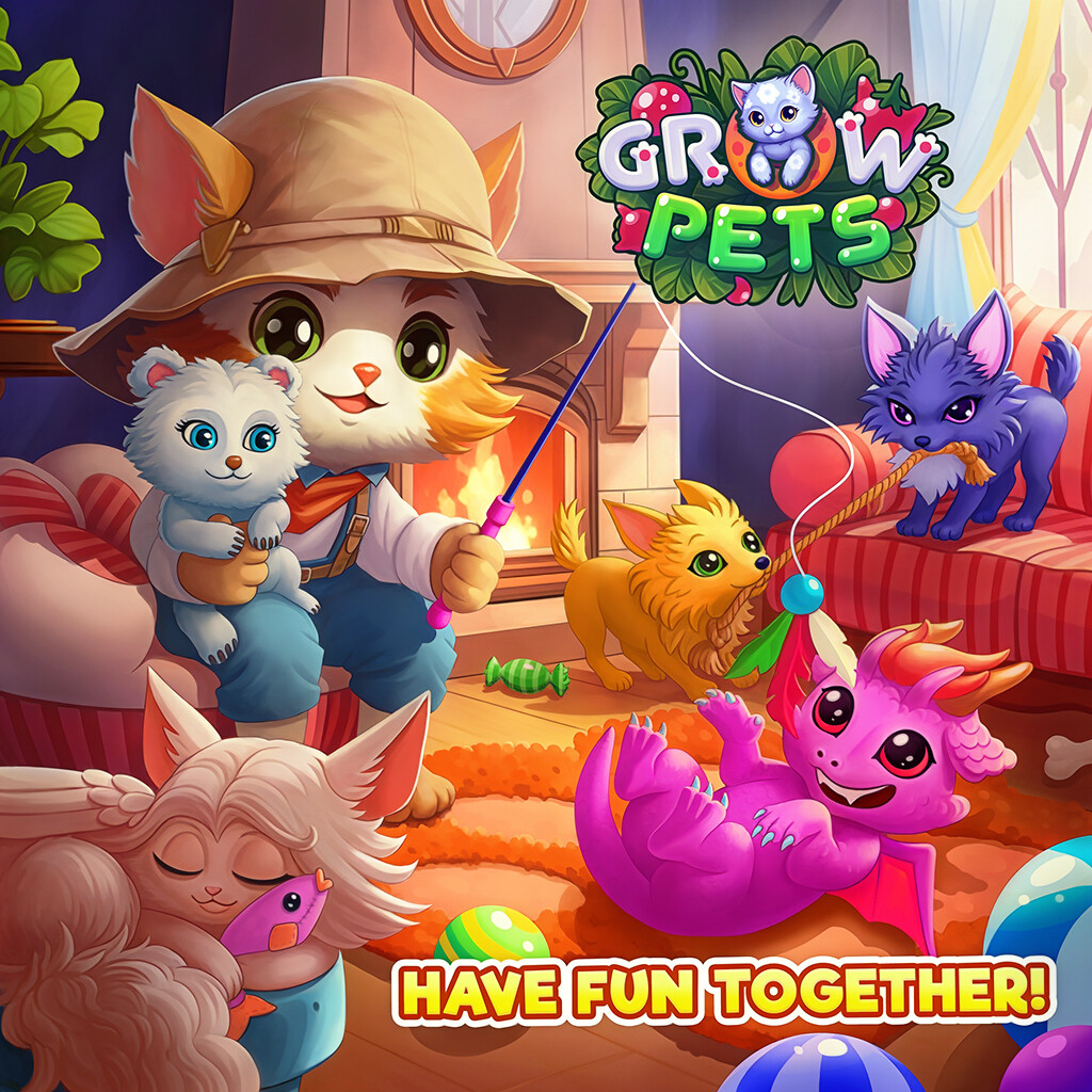 ArtStation - Grow Pets promo