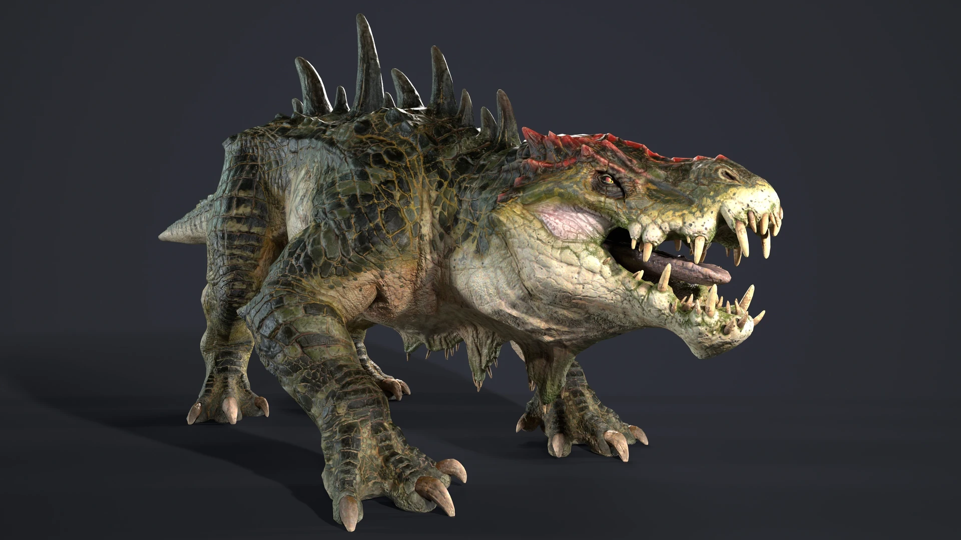 ArtStation - Lizardmen - Dread Saurian