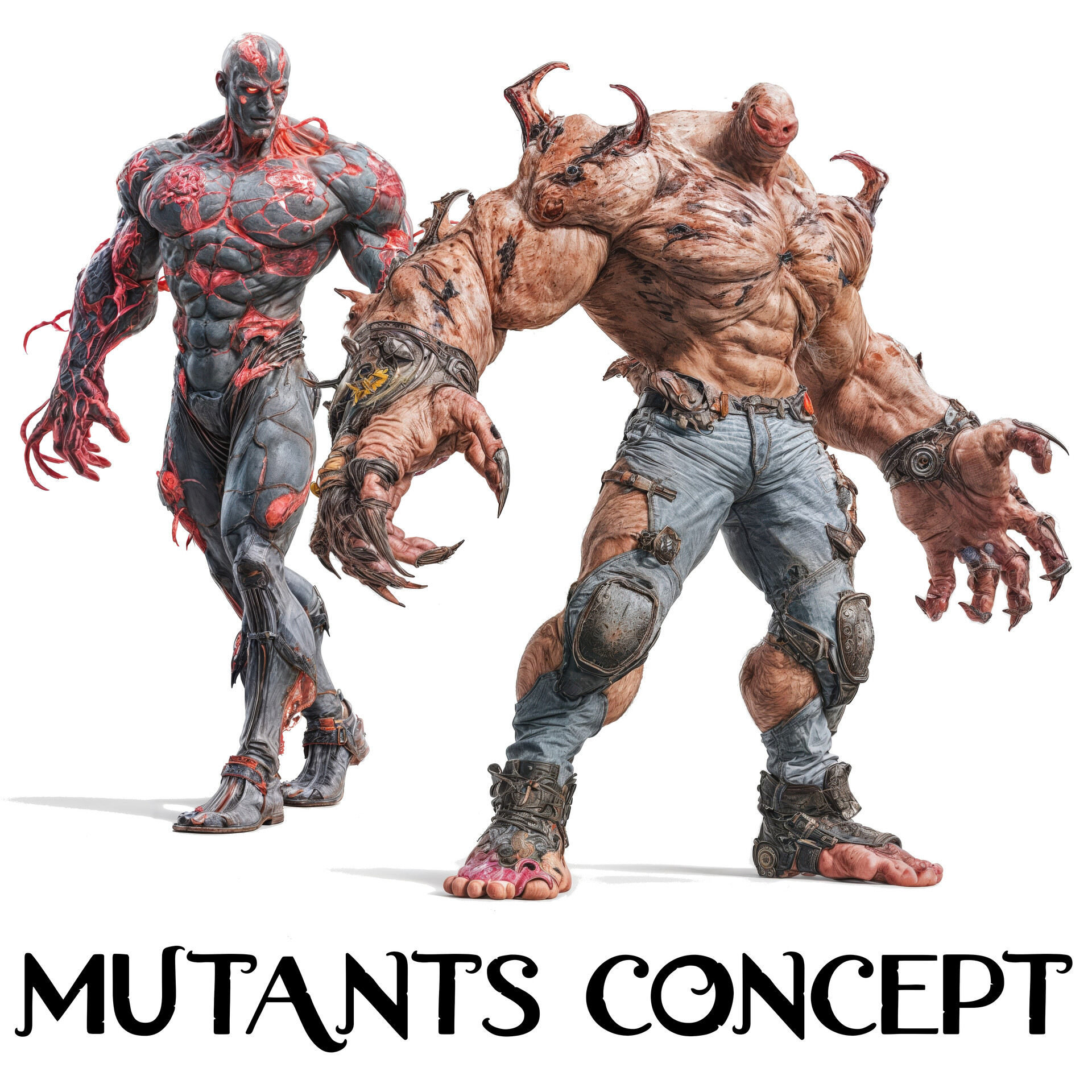 ArtStation - 320 Fantasy Mutants- Reference Image Pack v.1 |4K|