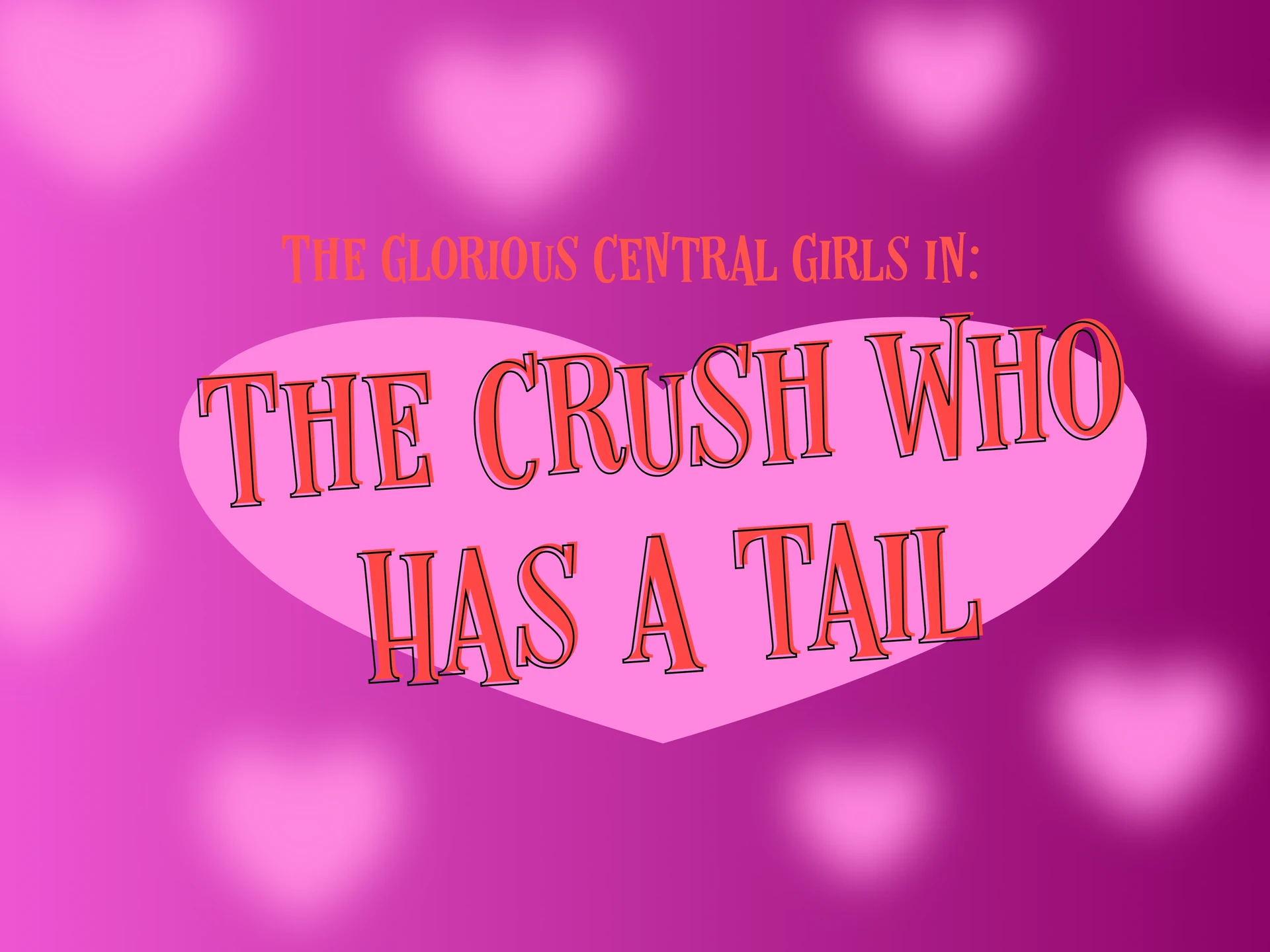 ArtStation - S1E06: The Crush Who Has a Tail (Title Card)