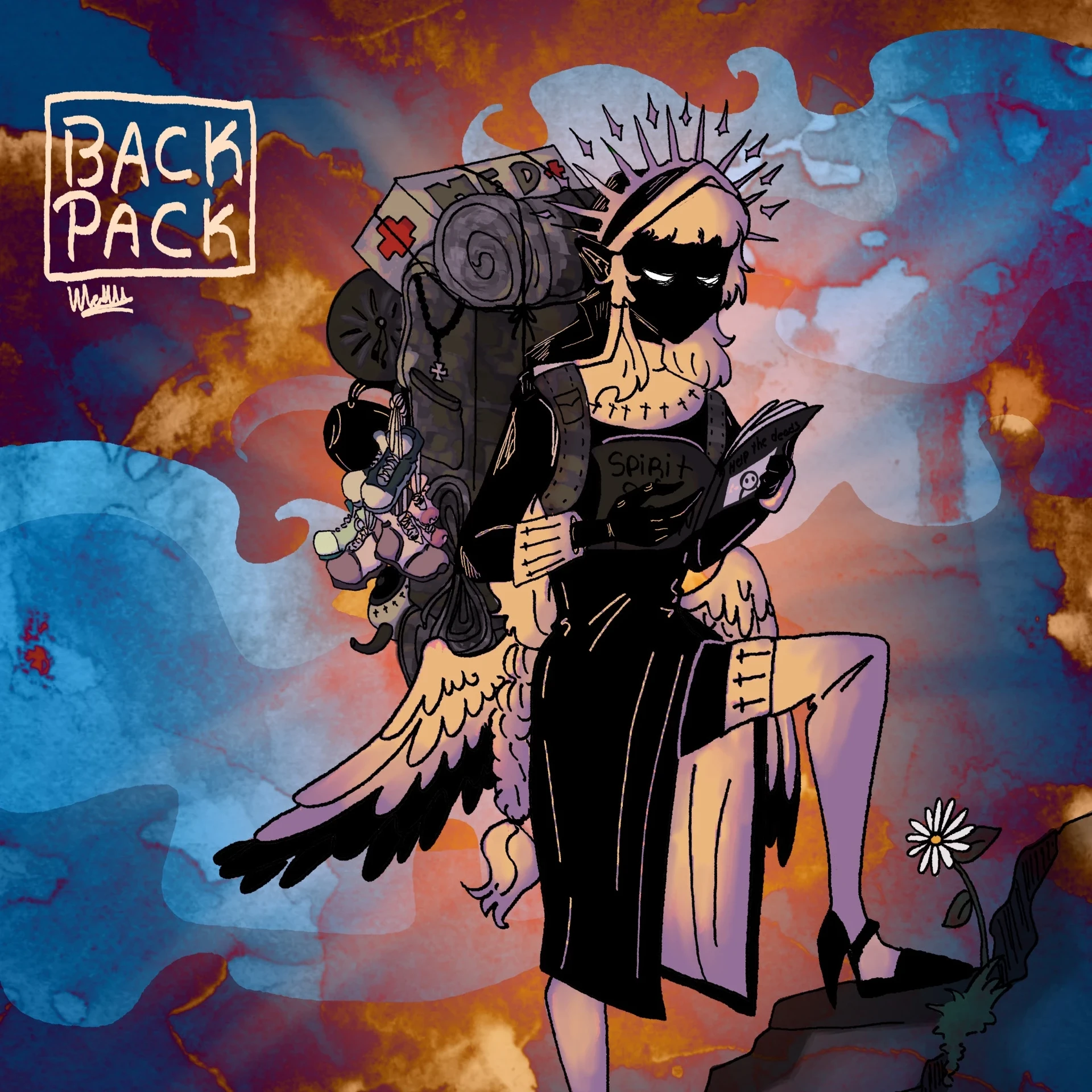 ArtStation - Back pack concept art