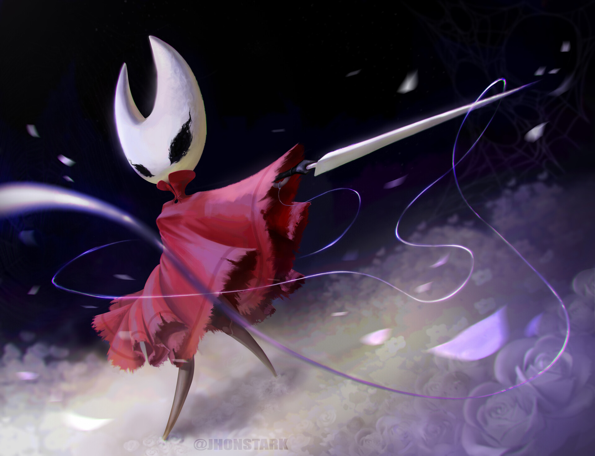 ArtStation - Hornet - Hollow knight silksong Fanart
