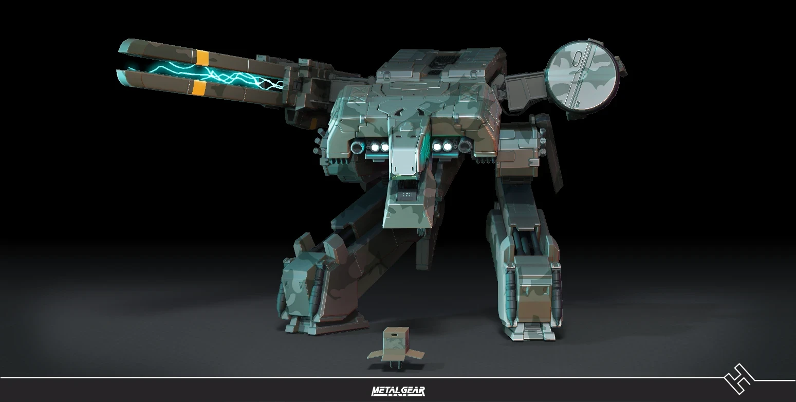 ArtStation - Metal Gear Rex (Metal Gear Solid)