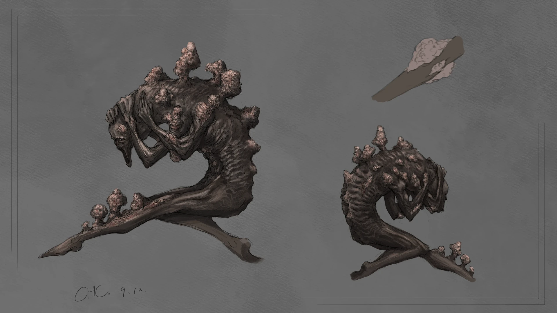 ArtStation - The Cry Guy concept & thoughts