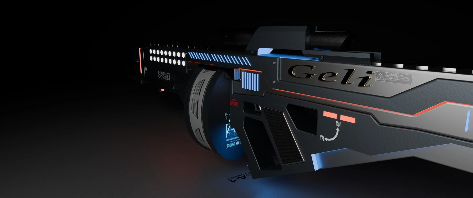 ArtStation - Sci-fi Weapon Concept