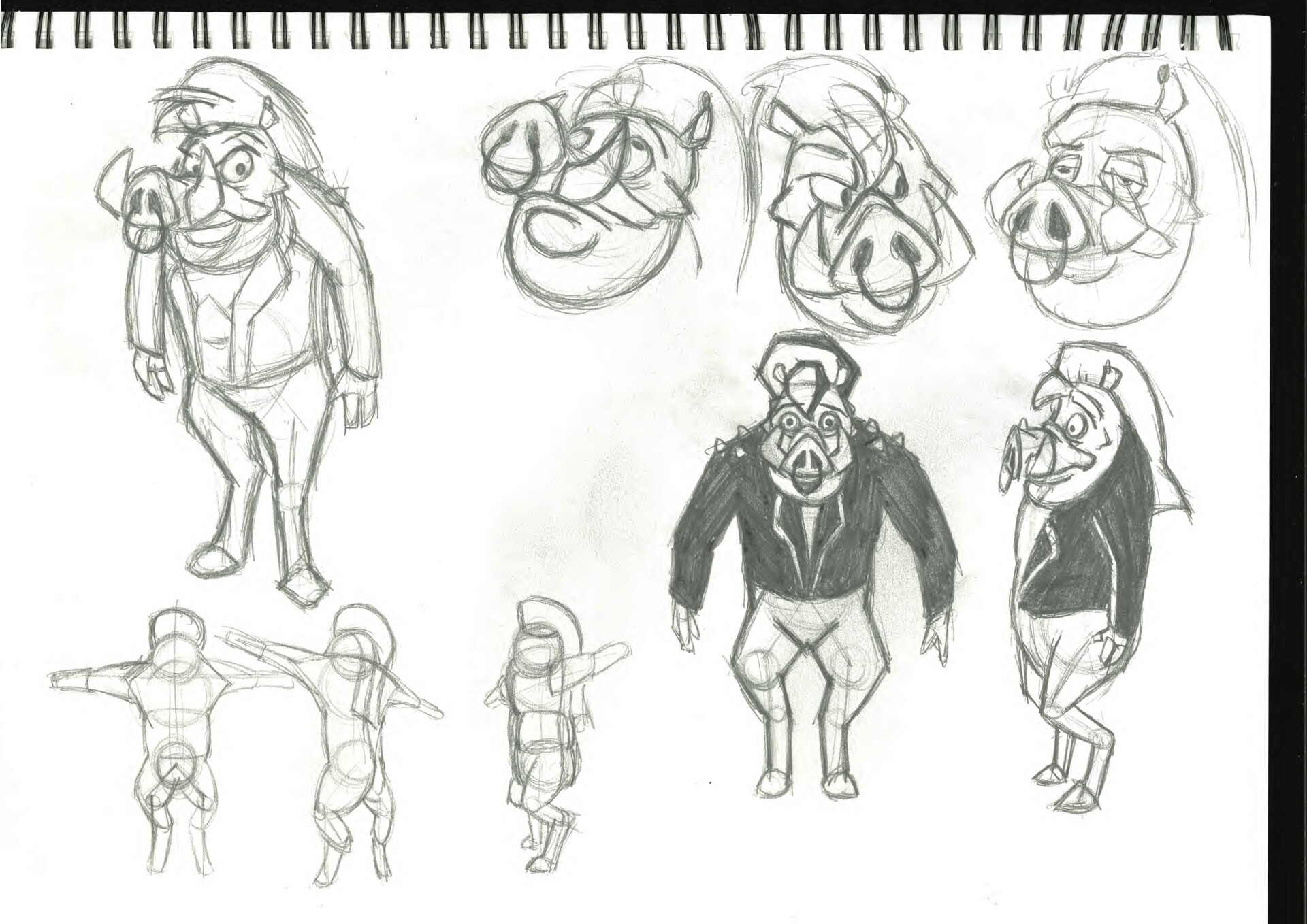 ArtStation - Hog and Professor Primitive Artwork