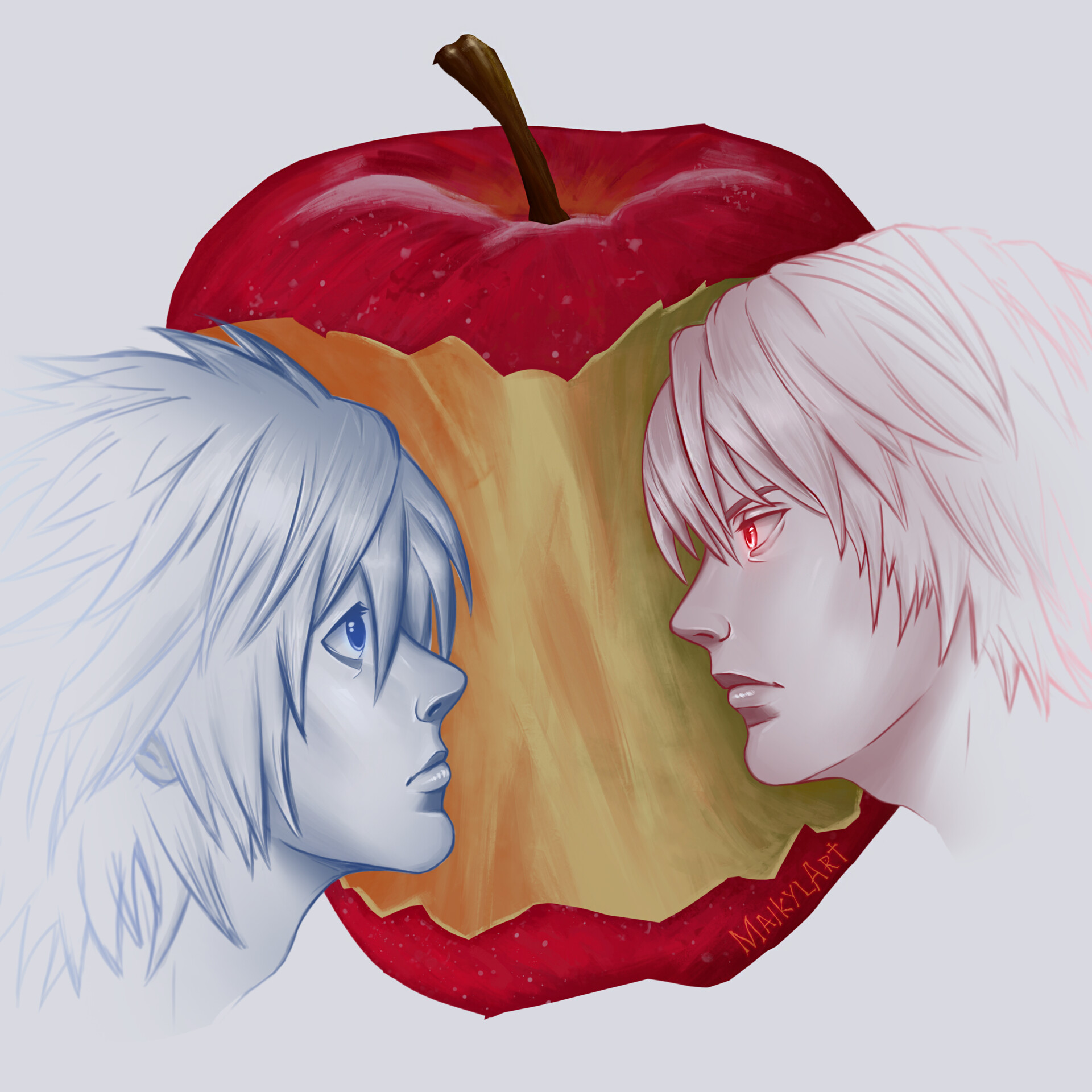 ArtStation - Death Note Rotten Apple