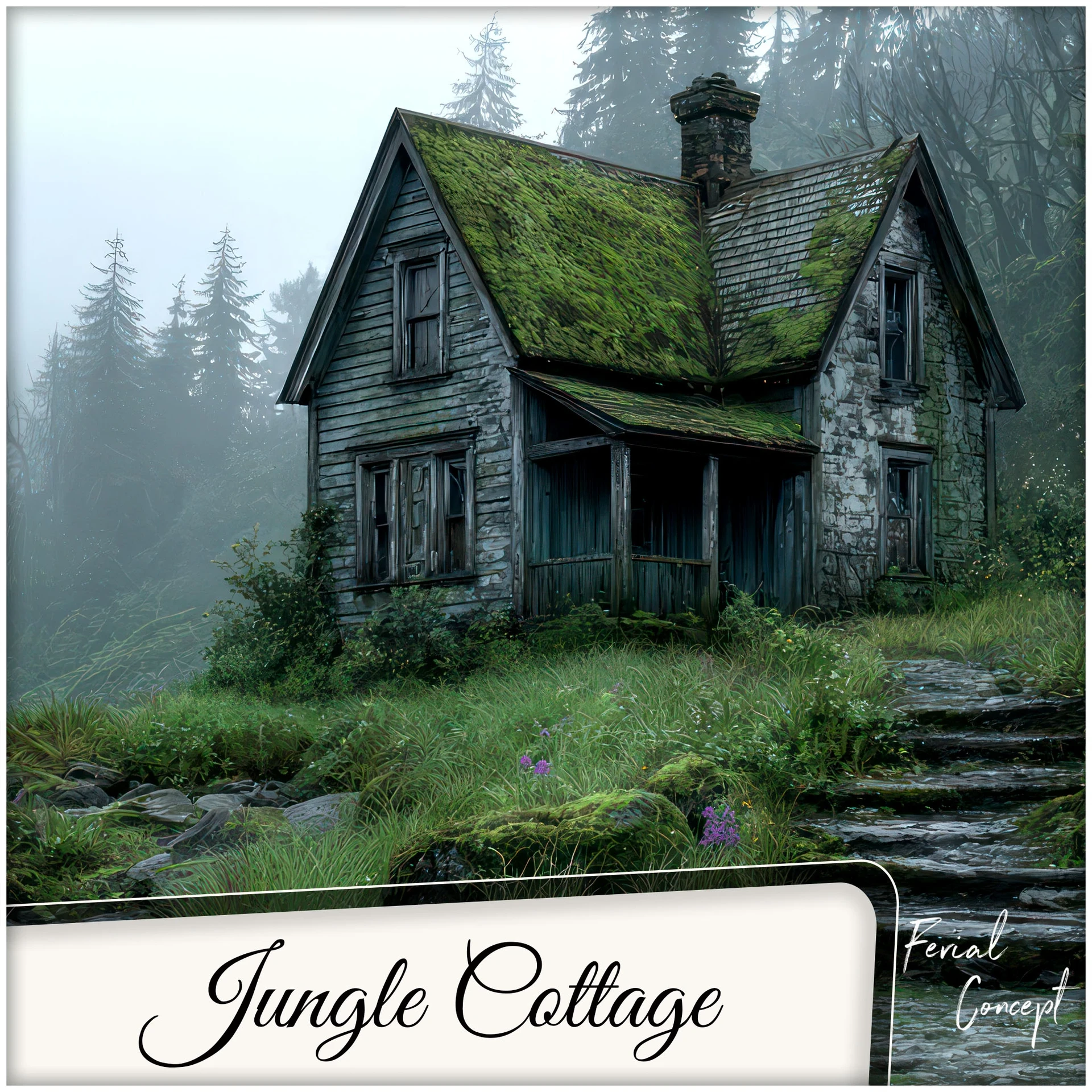 ArtStation - 🔹210 Jungle Cottage - Environment Concept Reference Image ...