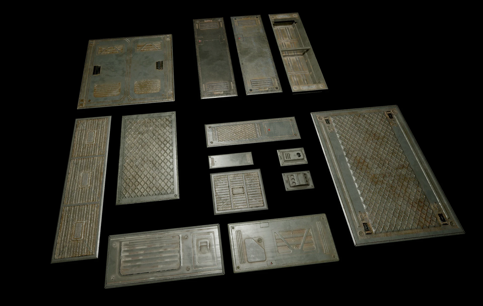 ArtStation - Submarine Tile Pieces