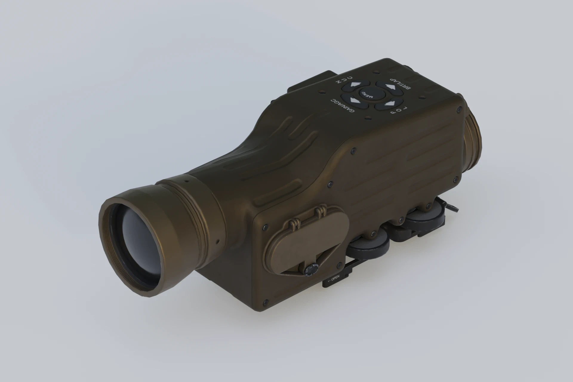 ArtStation - INOD Block III Clip-on Thermal Device