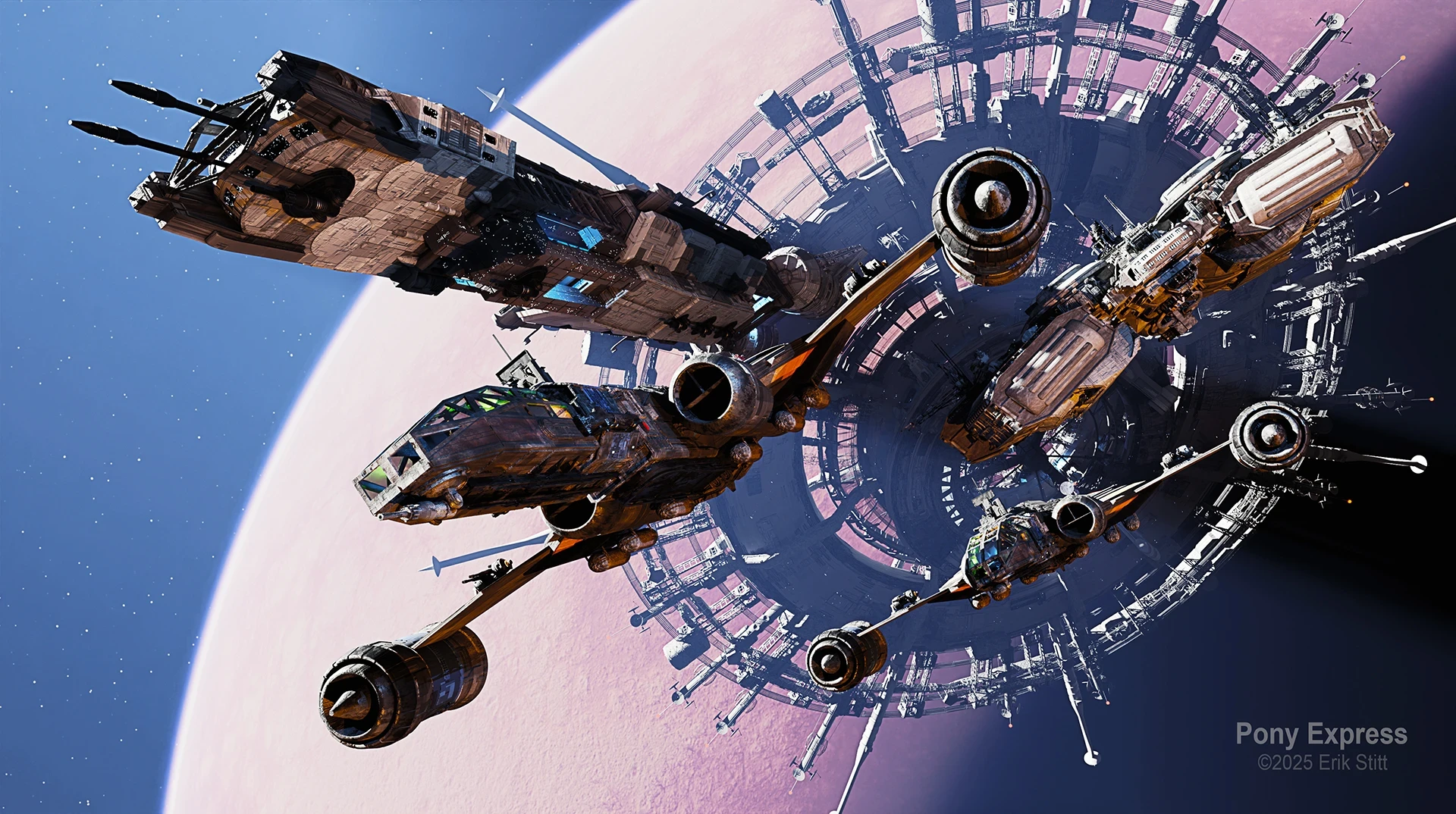 ArtStation - Pony Express