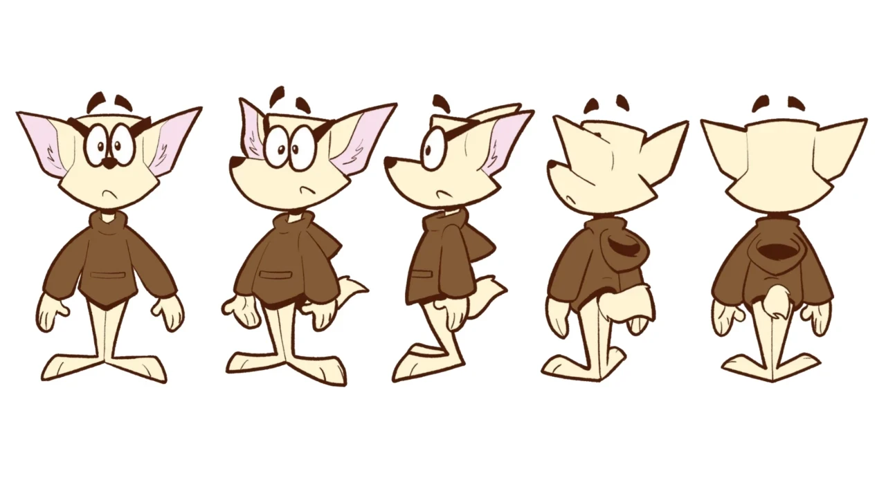 ArtStation - Hunter the Fox Turnaround with his Outfits