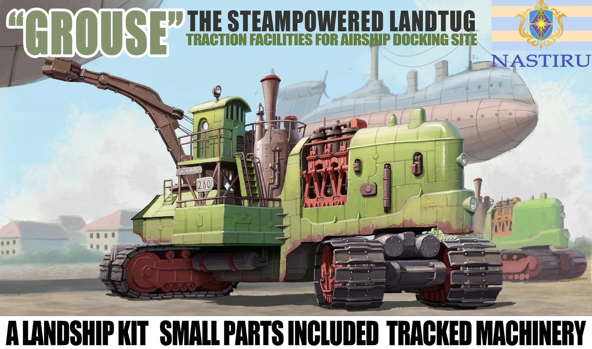 ArtStation - "Grouse" the land tug